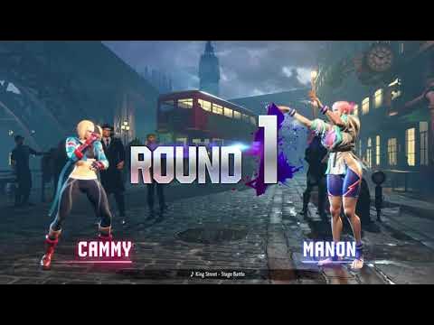 Street Fighter 6 Official Cammy vs Manon Gameplay - YouTube
