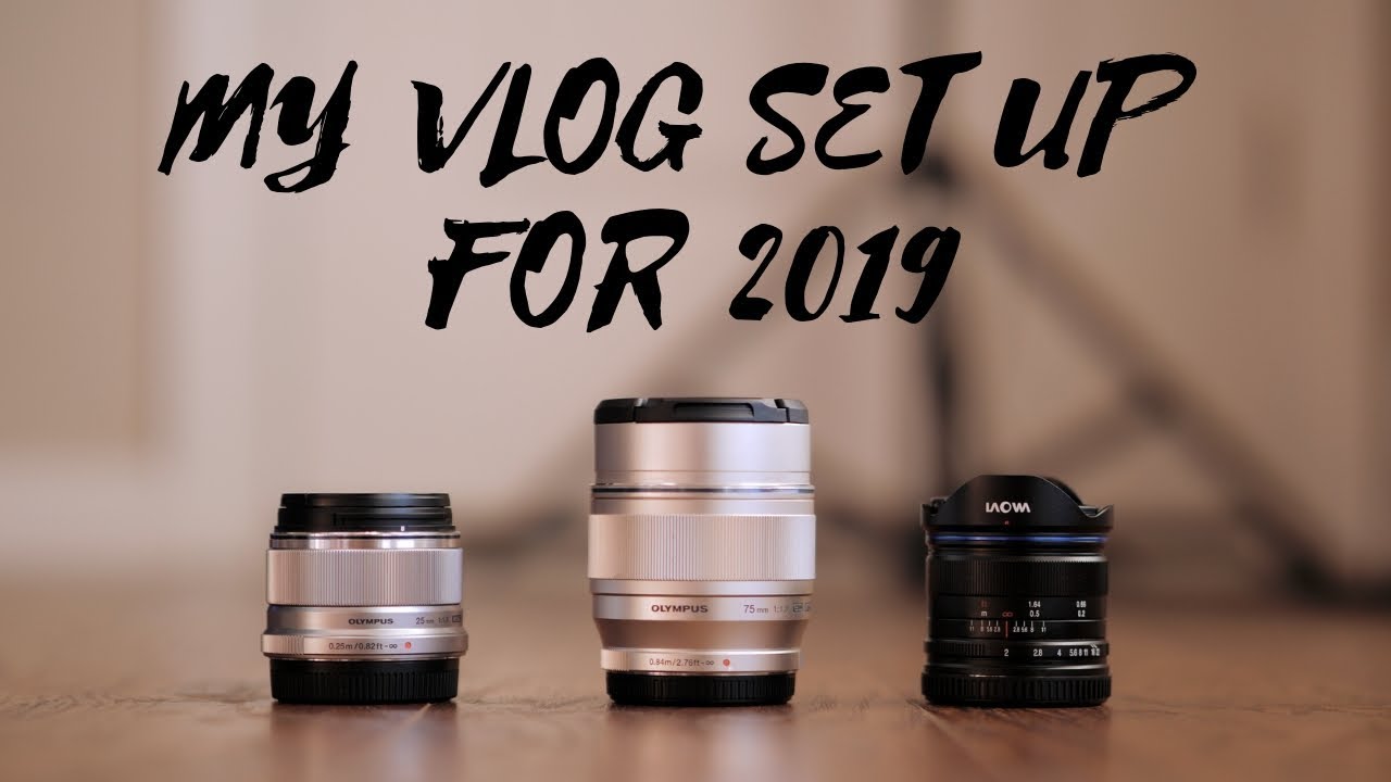 MY 2019 VLOG SET UP HAS ARRIVED - YouTube