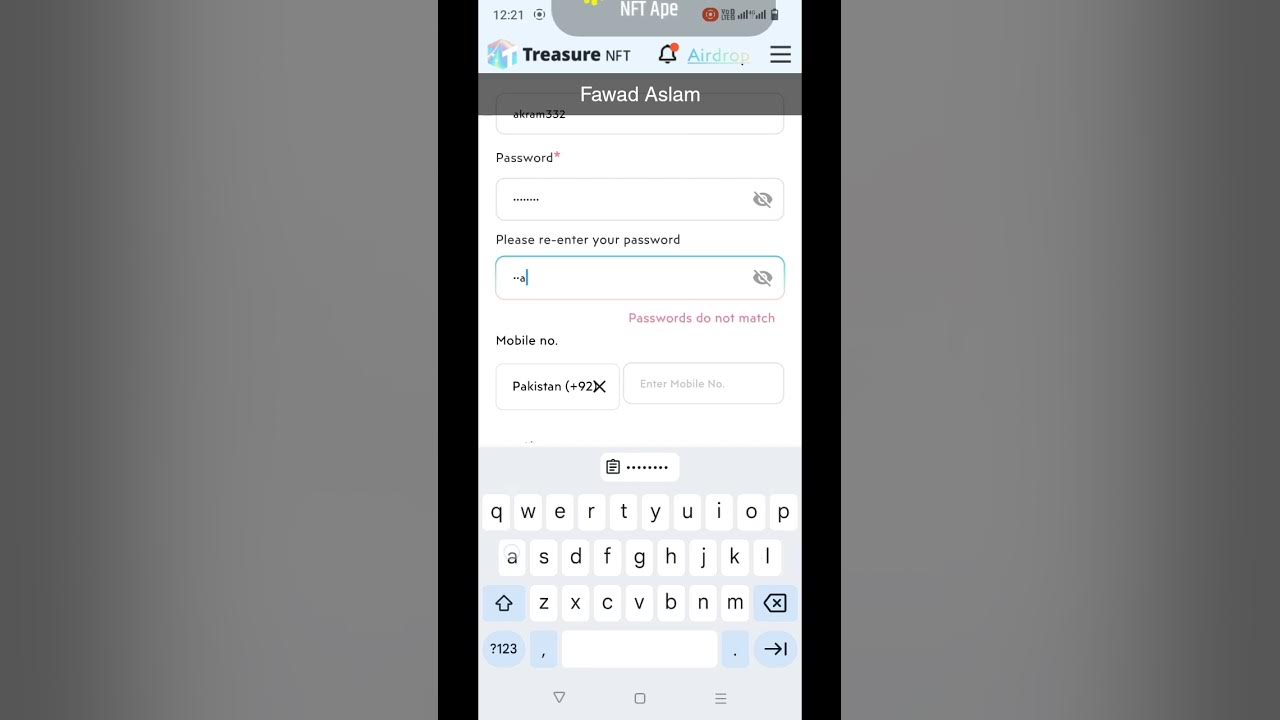 NFT create account - YouTube