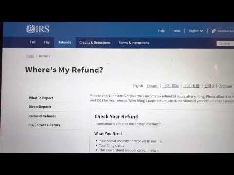 How To Check Your Tax Refund Status