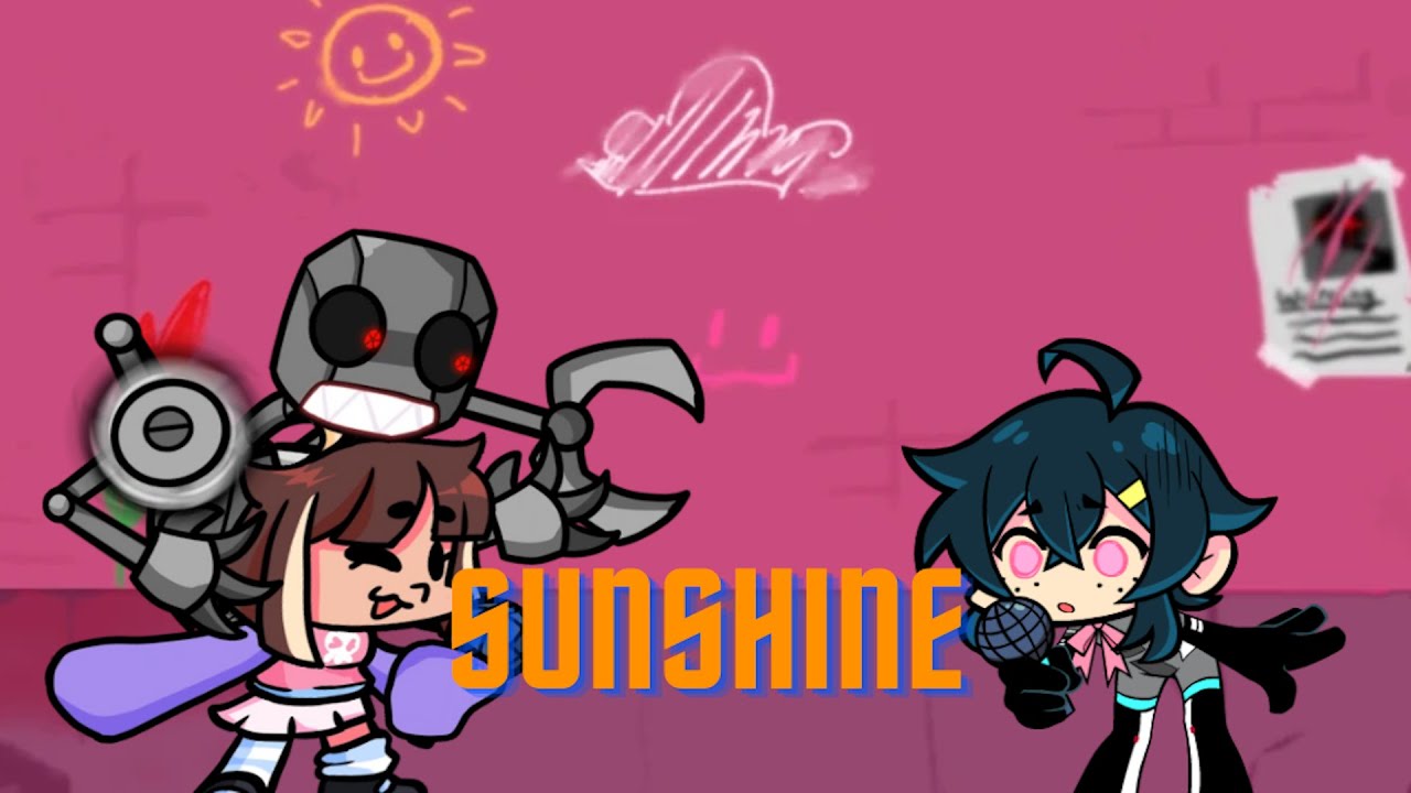 Friday Night Funkin Sunshine But It's Qt And Kou Sings It (FNF COVERS ...