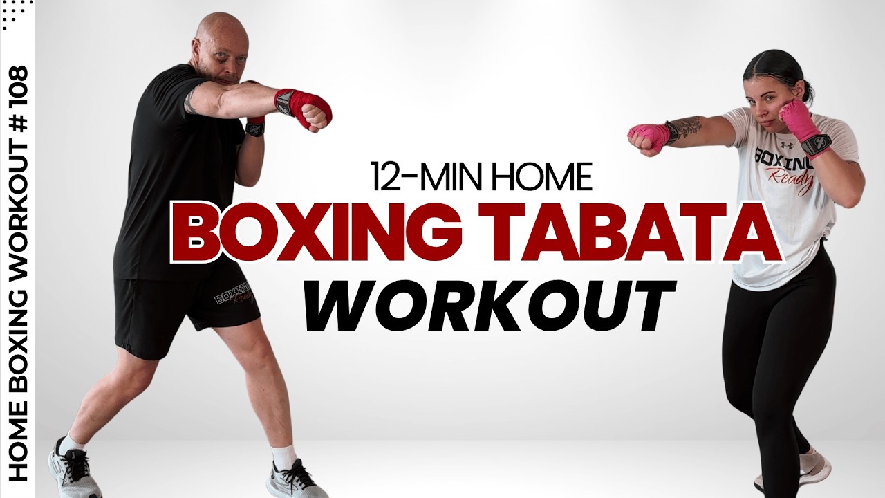 🔥 12-Minute Boxing Tabata Workout | Train with Coach Allen & Daysie ...