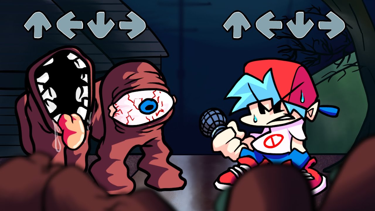 Creepiest Realistic Imposter in FNF FNF Recap - YouTube