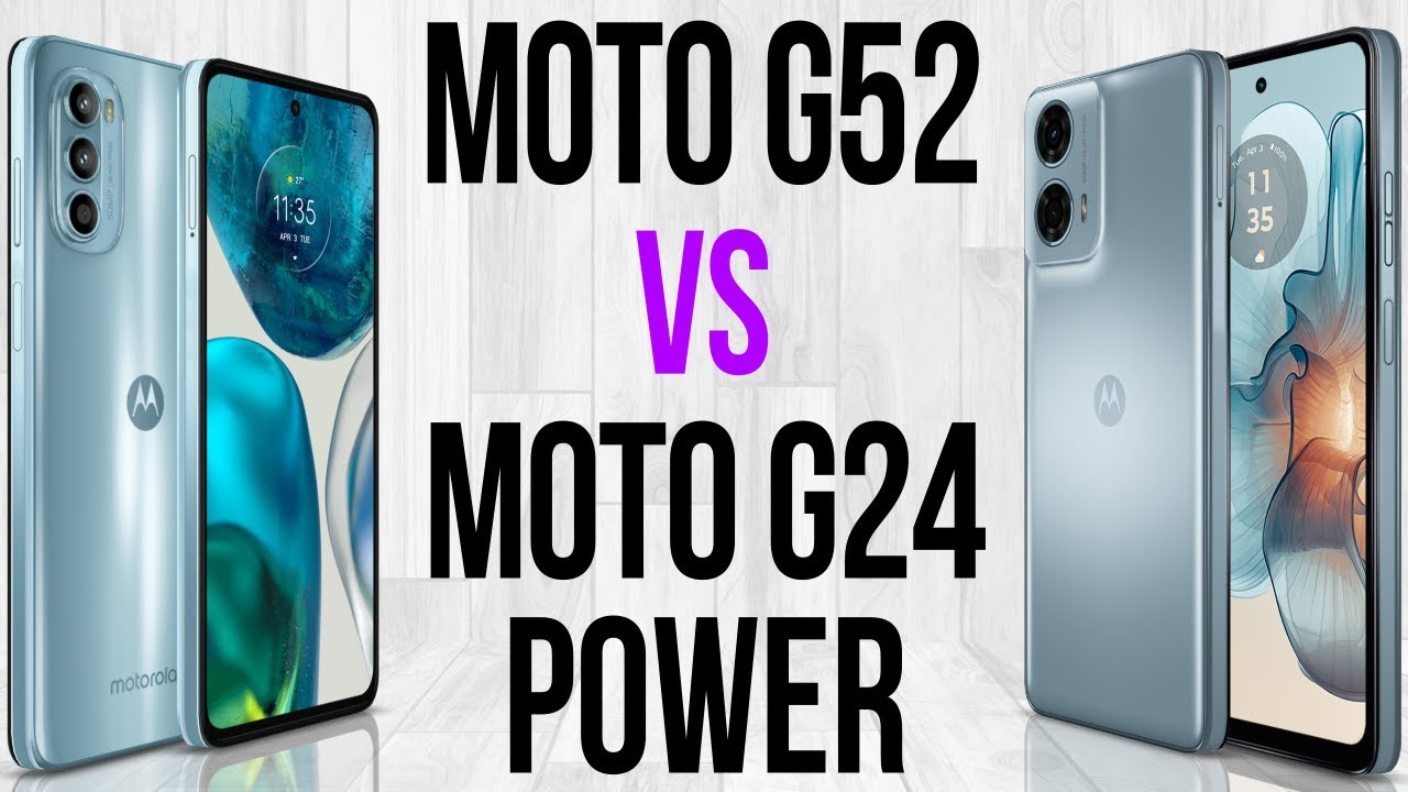 Moto G52 vs Moto G24 Power (Comparativo & Preços) - YouTube