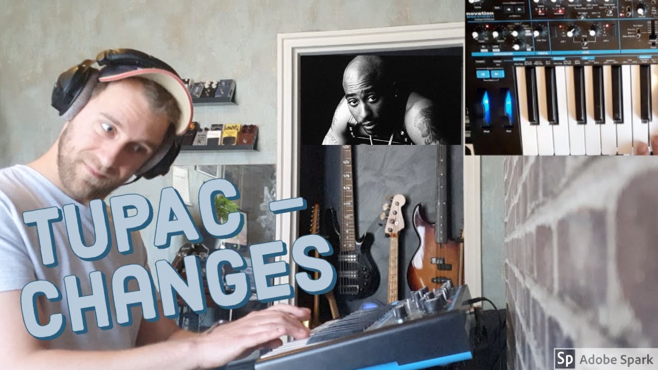 Tupac - Changes (synth bass cover) - YouTube