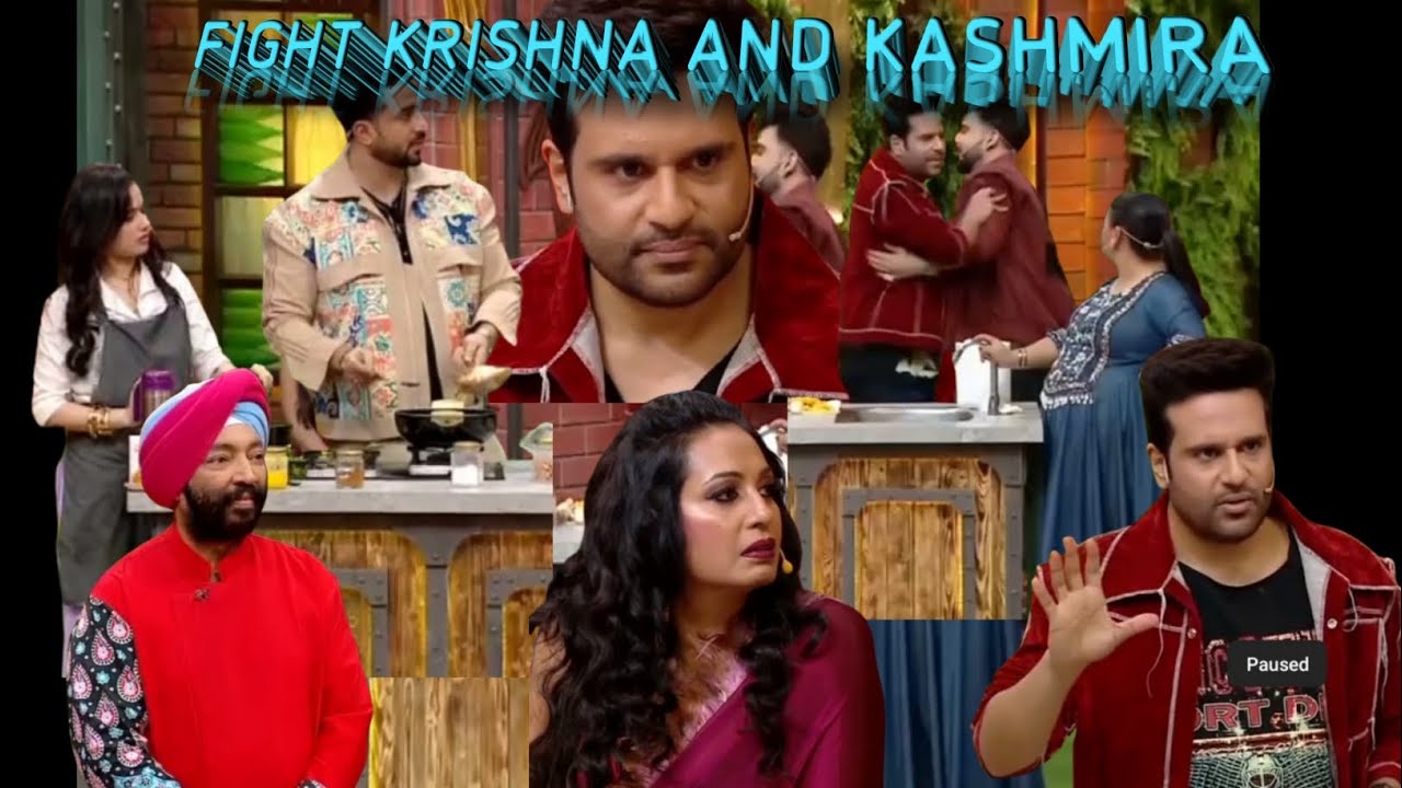 FIGHT KRISHNA AND KASHMIRA IN LAUGHTER CHEFS SHOW !! - YouTube