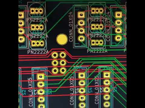 Sixi Robot : KiCAD design of a new PCB for Arduino Mega interface - YouTube