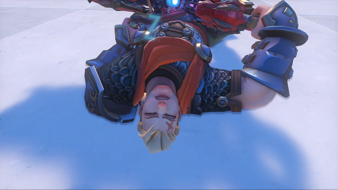 Overwatch - Zarya sleep ryona (Polyanitsa) - YouTube