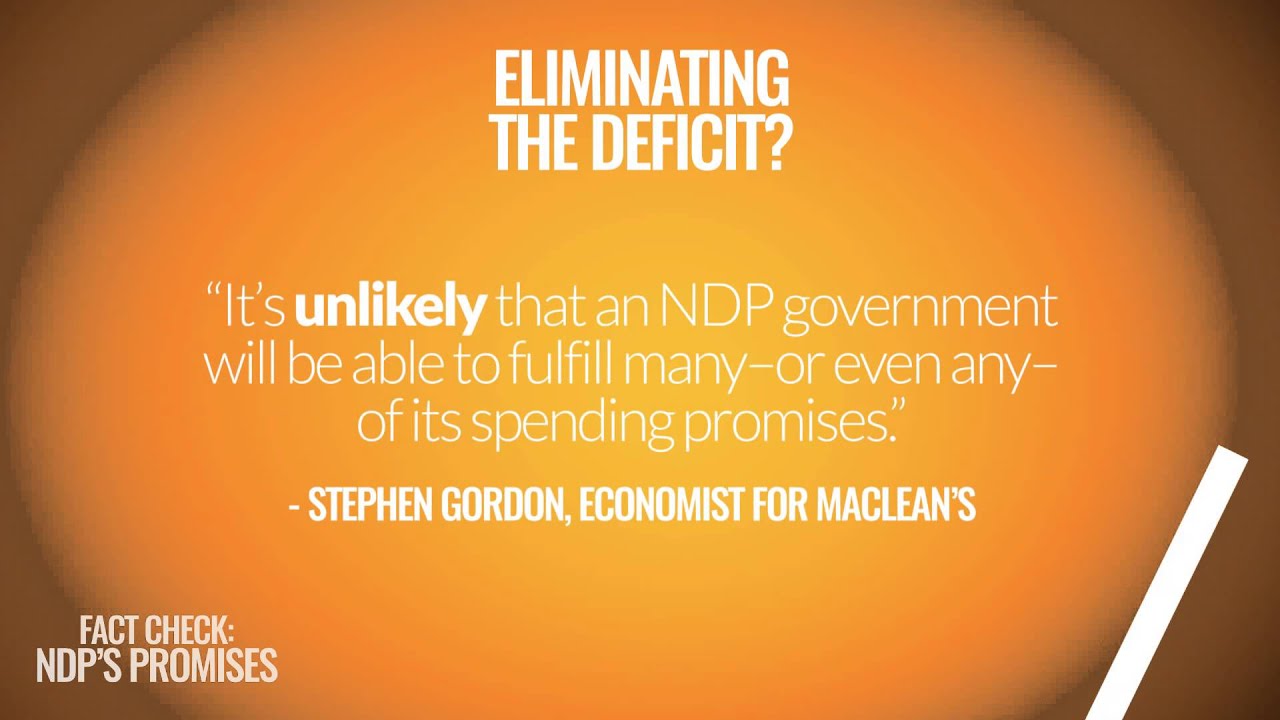 Fact-checking the NDP's promises - YouTube