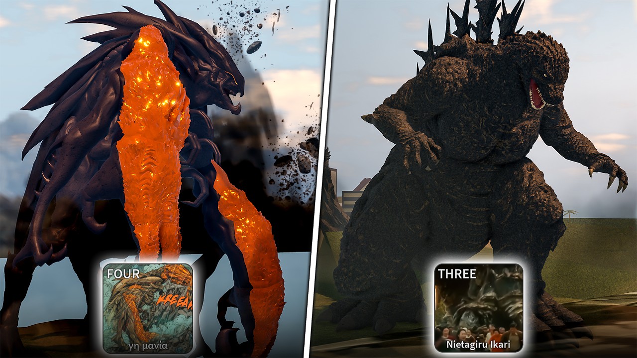 Best Strongest Stomp Attacks in Kaiju Universe - YouTube