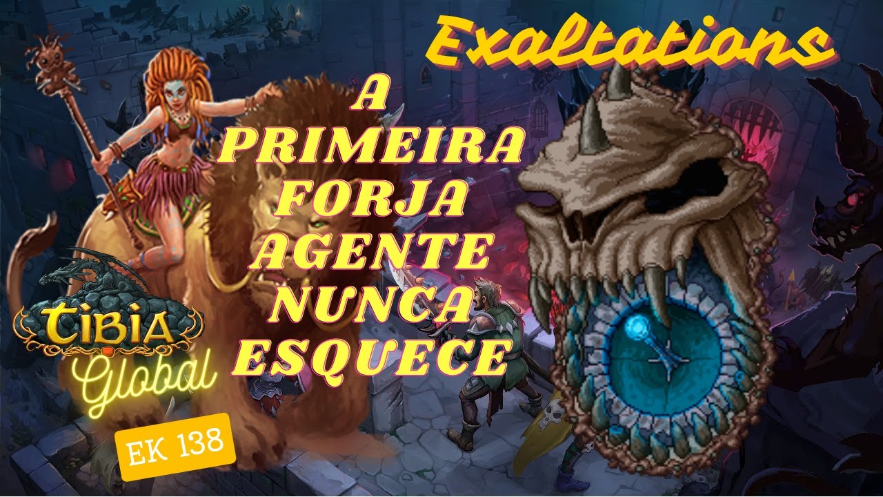 PRIMEIRA VEZ FAZENDO Exaltation Forge LIVE TIBIA EK 138 (COLLABRA) GLOBAL - YouTube
