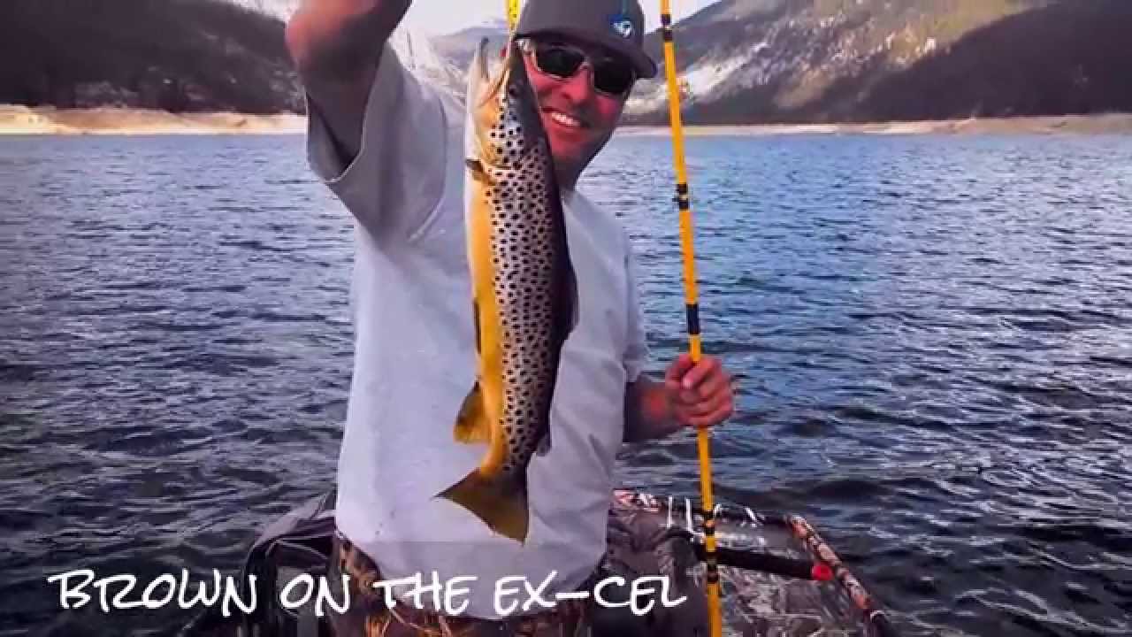 EDISON LAKE CA BROWN TROUT FISHING 2014 - YouTube