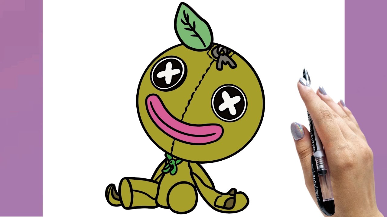How to draw Bindle Boogie from Wrongside Outimals - Poppy Playtime ...