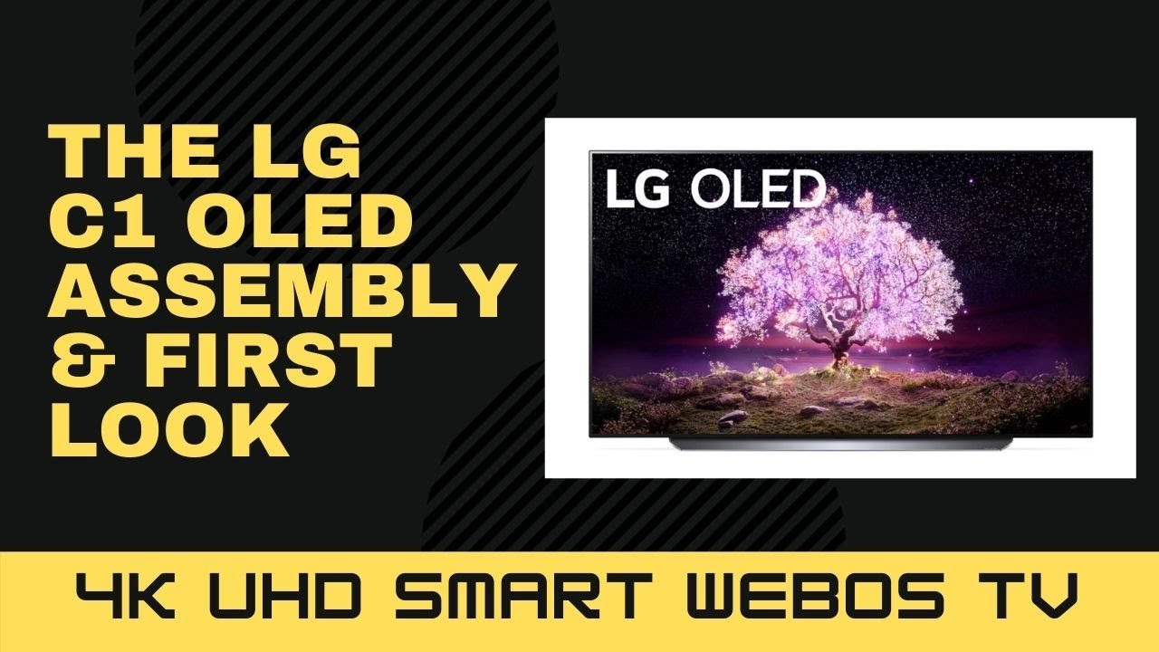 How To Assemble an LG C1 OLED TV - YouTube