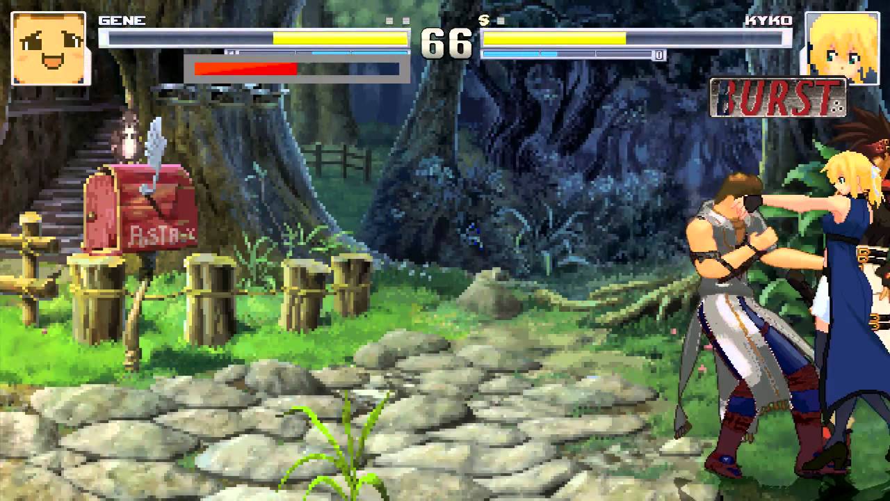 MUGEN: Gene (God Hand) Video - YouTube