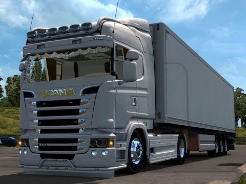 Euro Truck Simulator 2 / SCANİA R440 Kurt Egzoz - Mod'un Linki Açıklamada!!!!