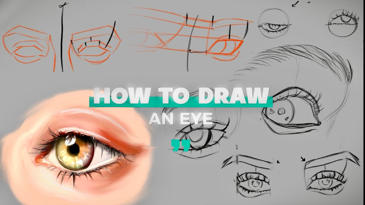 How I Mastered Drawing Eyes ! | Eyes full tutorial - YouTube