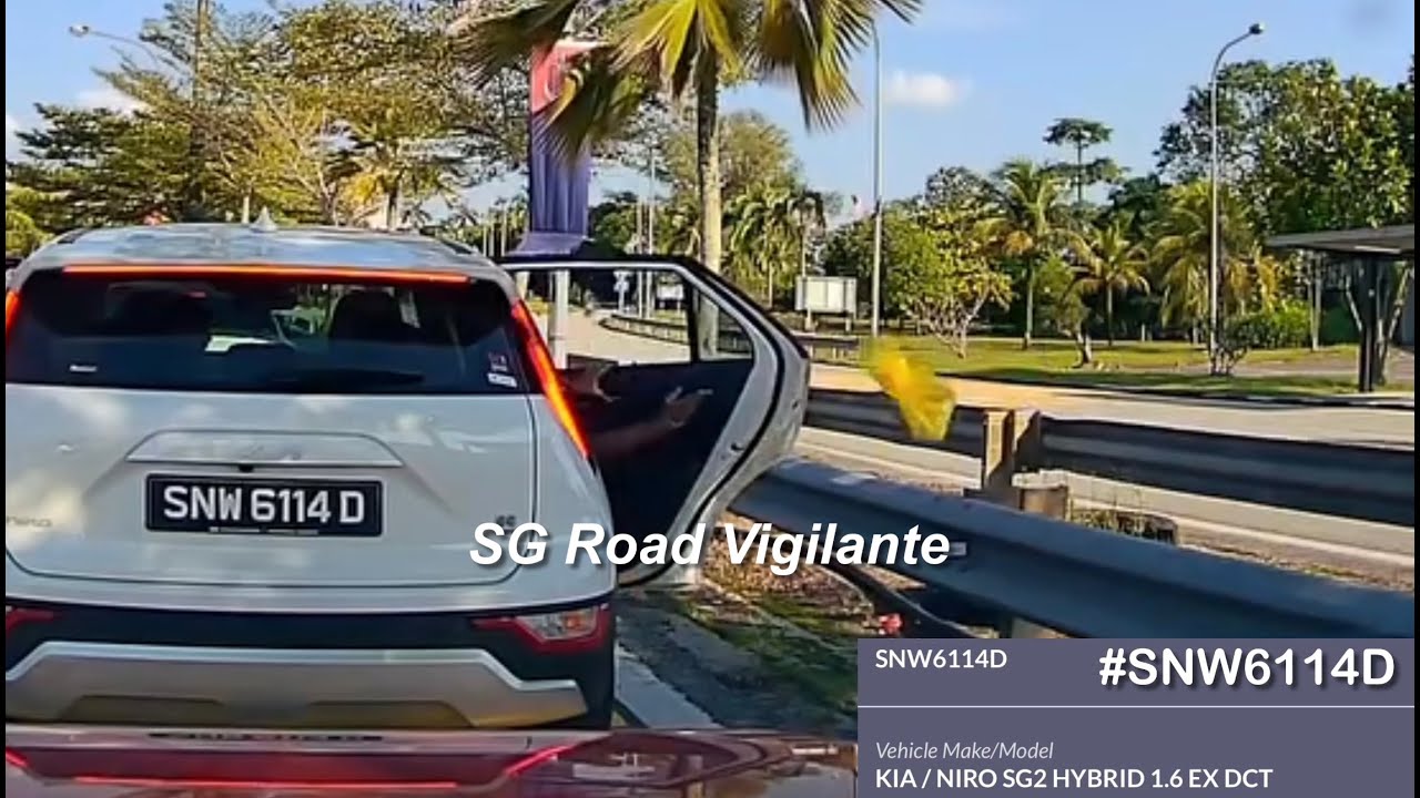 14sep2025 2nd link ciq #SNW6114D kia niro passenger littering - YouTube