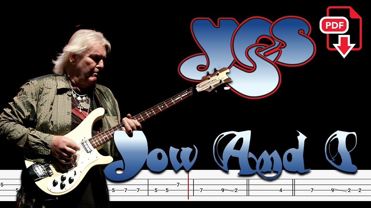 Yes - And You and I (🔴Bass Tabs | Notation) @ChamisBass #chamisbass # ...