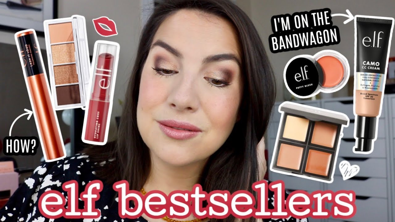 FULL FACE OF ELF'S BEST-SELLING MAKEUP... Do We Agree? - YouTube