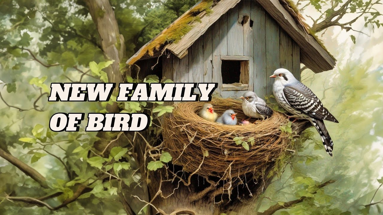 NEW FAMILY OF BIRD #Bird #Nest #newlife - YouTube