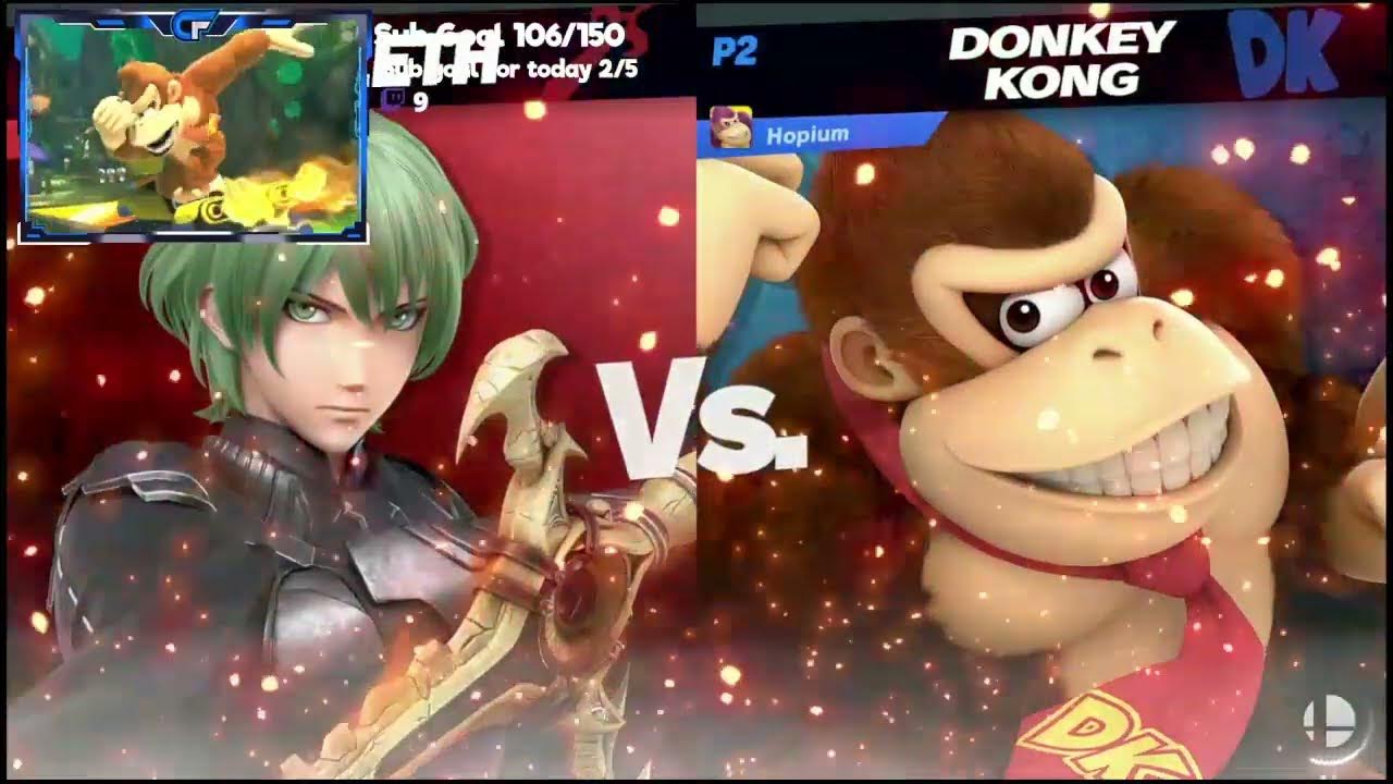 ChunkyKong (Donkey Kong) SmashPros / Matchbox Stream | 02 Feb '24 - YouTube