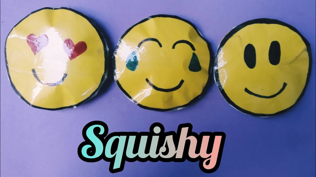 DIY Squishy Gummy Smileys😊/ squishy toy's Idea - YouTube