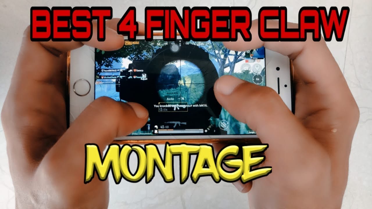 4 Finger Claw | Montage | Pubg Mobile - YouTube
