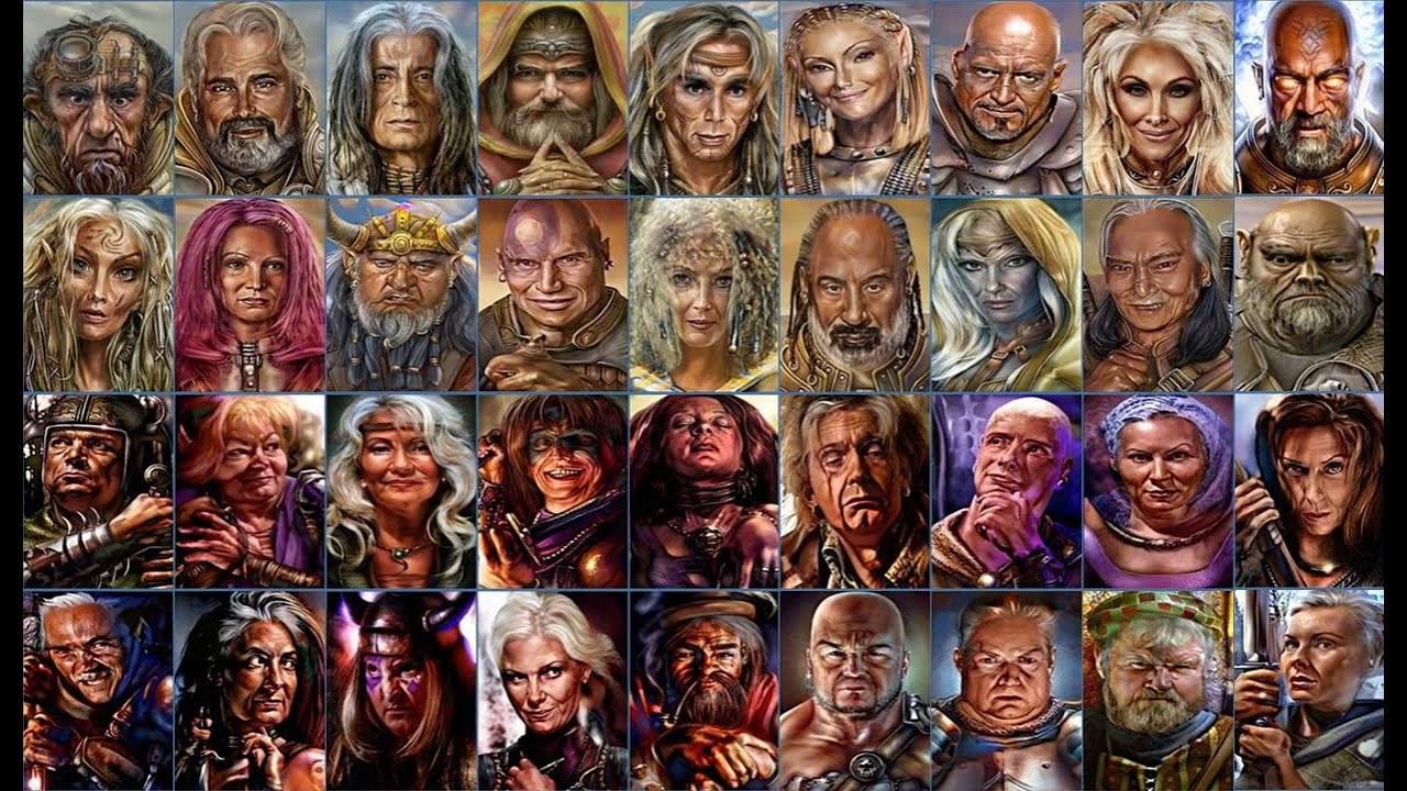 Baldurs Gate Tales Of The Sword Coast Portraits Shadows Of Amn Portraits When They Got Old