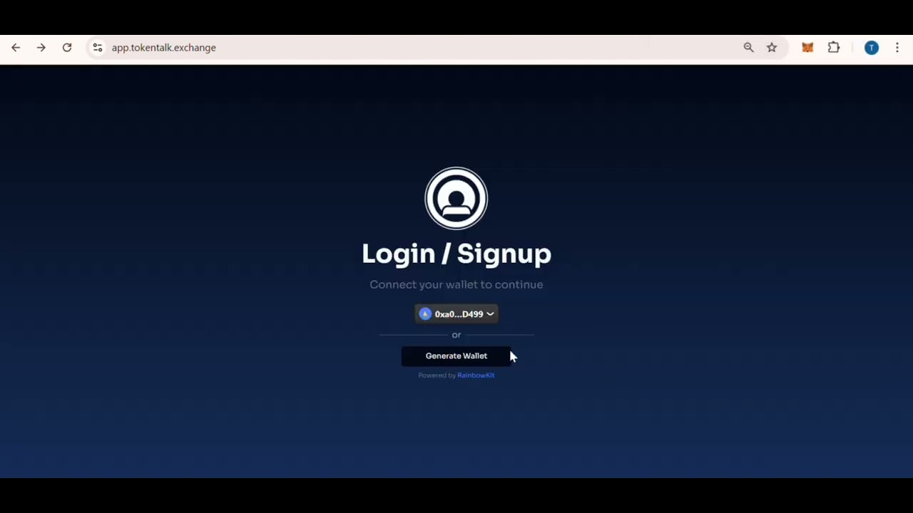 Complete Tutorial for Using Token Talk Exchange WebApp - YouTube