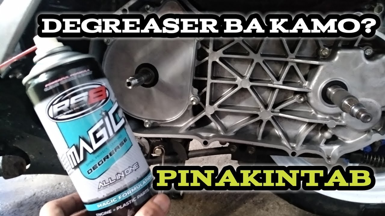 RS8 MAGIC DEGREASE ALL IN ONE | CVT CLEANING | Mio i 125 - YouTube