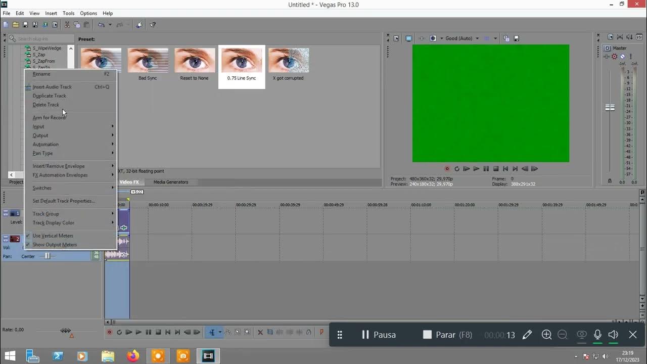 How to make Neutral Blast on Vegas Pro 13 - YouTube