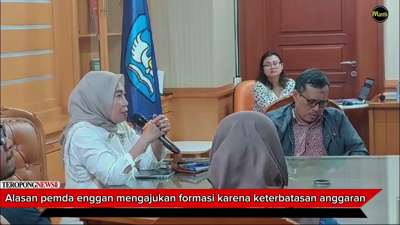 Dirjen Gtk Sebut Pemenuhan Formasi Guru Pppk Asn Tergantung Pemda Youtube