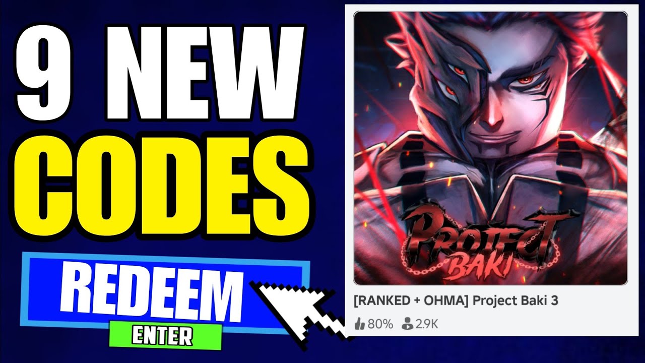 ROBLOX PROJECT BAKI 3 CODES 2024!! | BE QUICKLY | RANKED + OHMA - YouTube