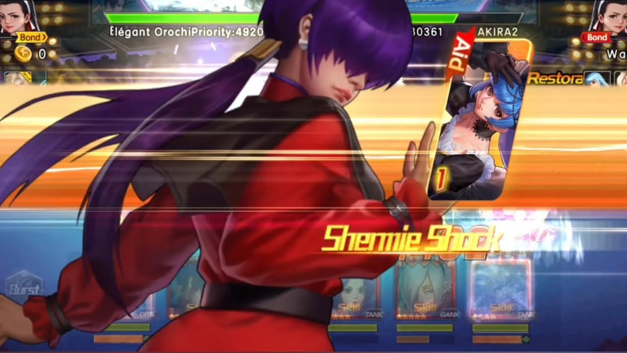 KOF98UMOL🥰 SHERMIE XV ULTIMATE.... - YouTube