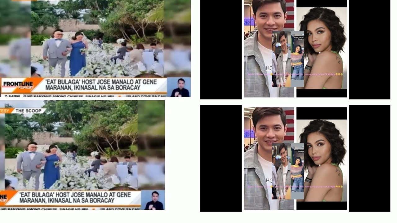 KASAL NI DABARKADS JOSE AT GENE MARANAN DINALOHAN NG ALDUB AT IBA PA ...