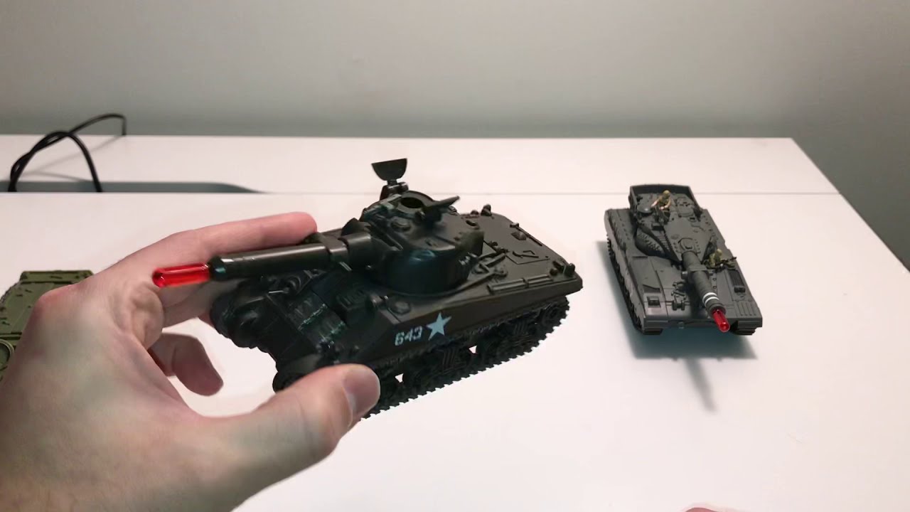 Battle Squads (Micro Machines Action Fleet Size) Tanks - YouTube