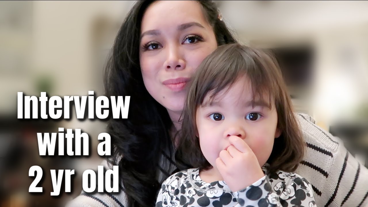 Interview with two year old Leah - @itsJudysLife - YouTube