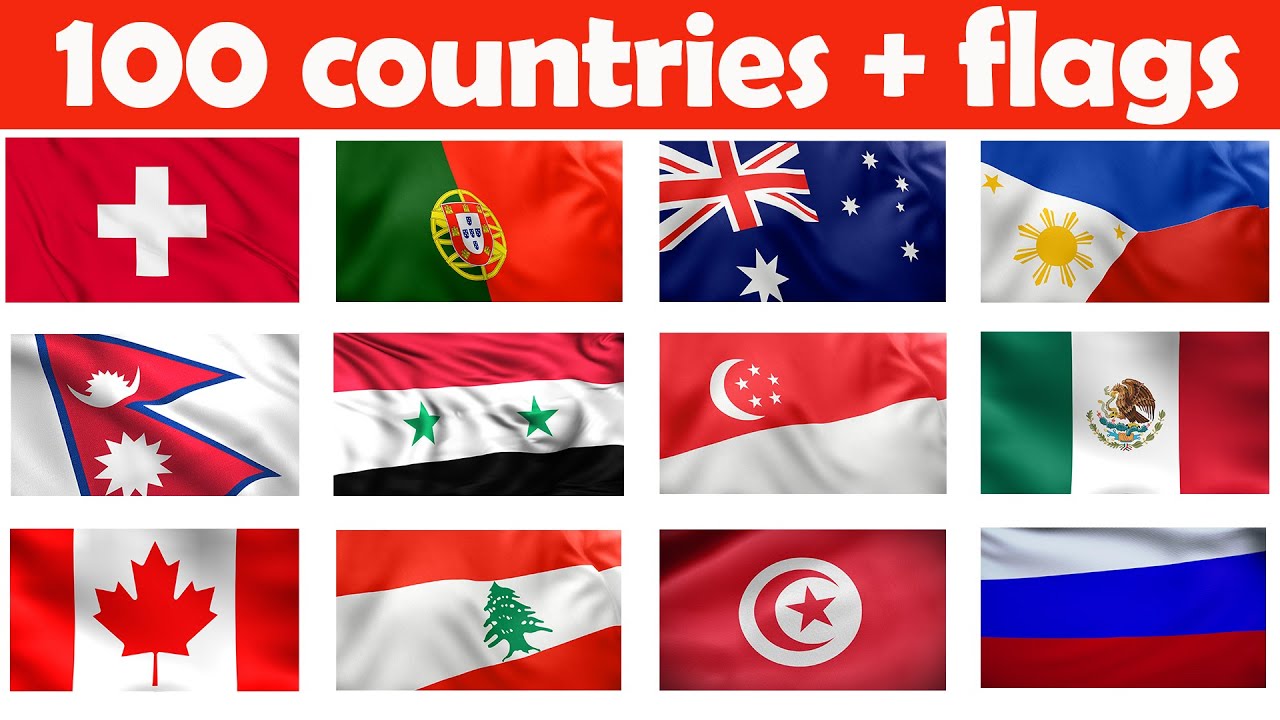 Flags of the world | Country flags of the world | World flags | learn ...