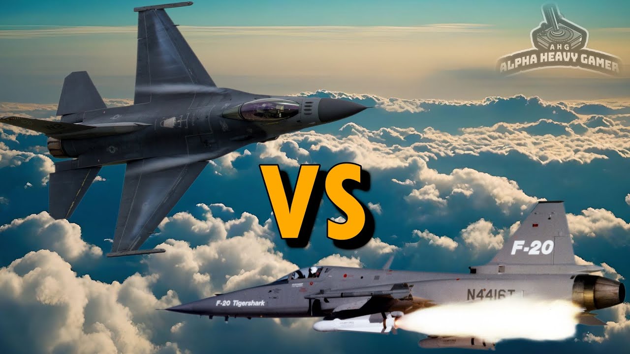 Was it better than the F-16? F-20 Tigershark (War Thunder) - YouTube