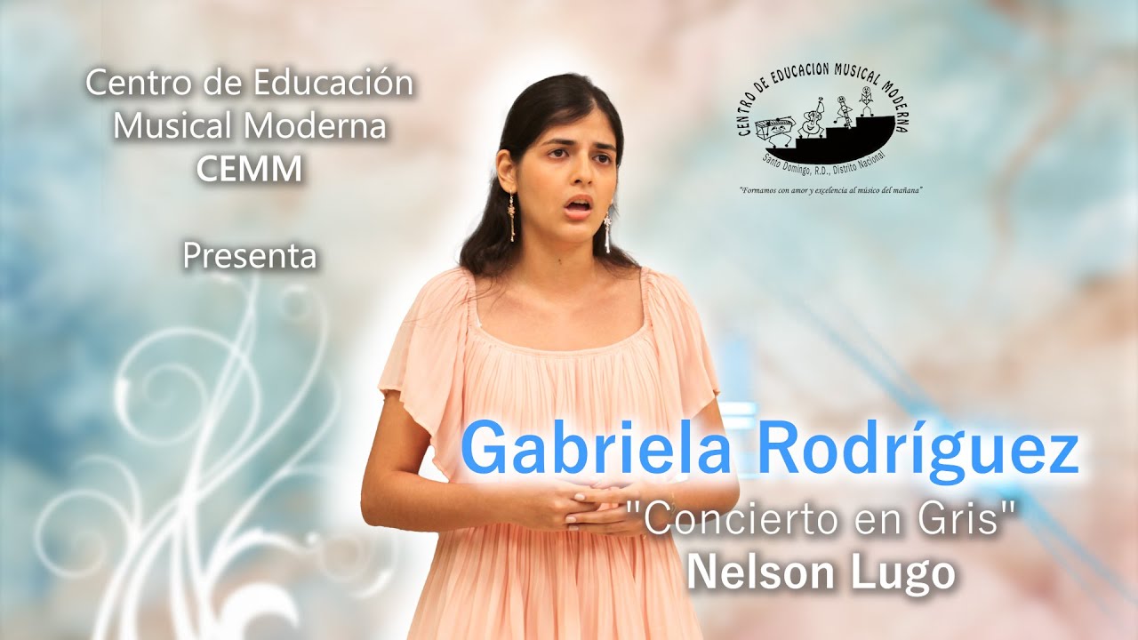 “Concierto en Gris” - Interpretado por Gabriela Rodríguez - YouTube