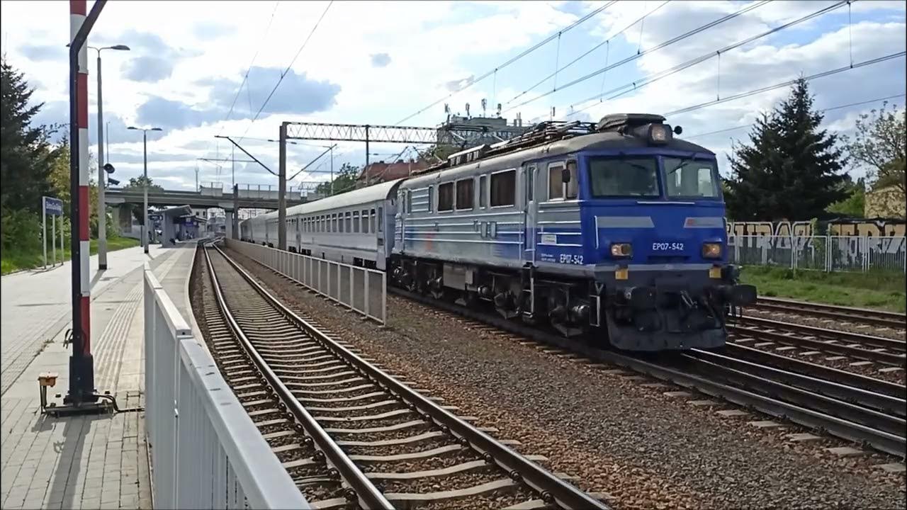 100 DNI Z KOLEJĄ odc.89.s3. EU44-006 IC,,WAWEL" , EP07-542 IC ,,CHEŁMOŃSKI", EU07443 IC ...