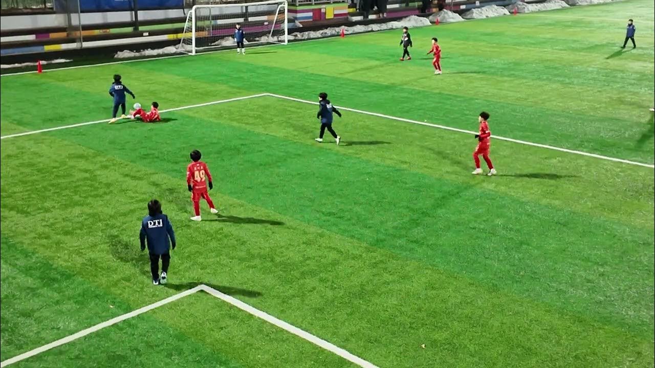 240117 연습경기 U9 위례fc vs 동탄i 2Q - YouTube