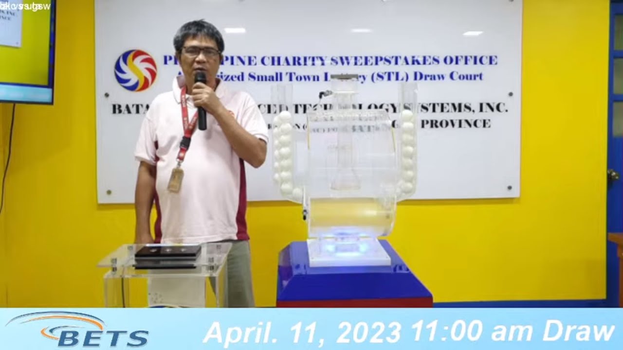 STL batangas Draw result today live 11AM | April 11 2023 11AM draw ...