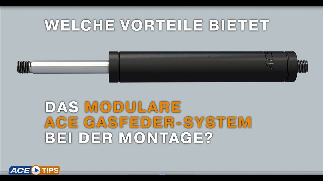 ACETips | Welche Vorteile bietet das Modulare ACE Gasfeder-System bei ...