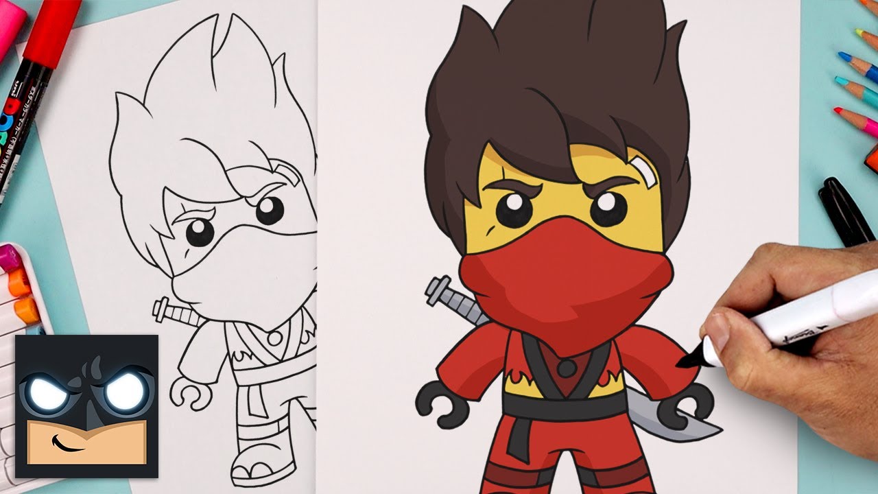 How To Draw Kai | Ninjago - YouTube