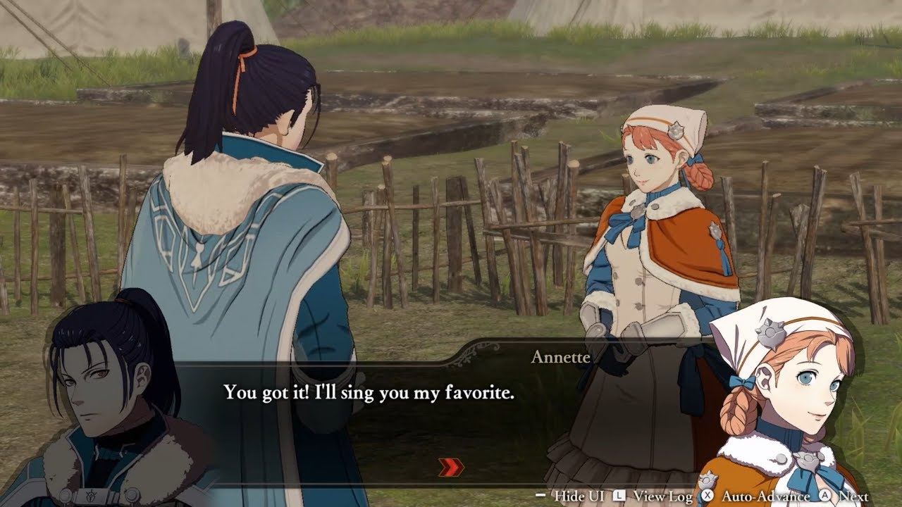 [Fire Emblem Warriors: Three Hopes] Felix & Annette Support ...