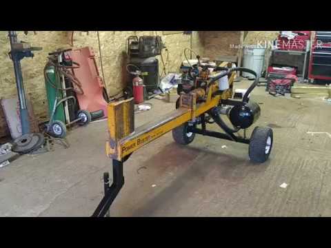 3pt Wood Splitter Conversion - YouTube