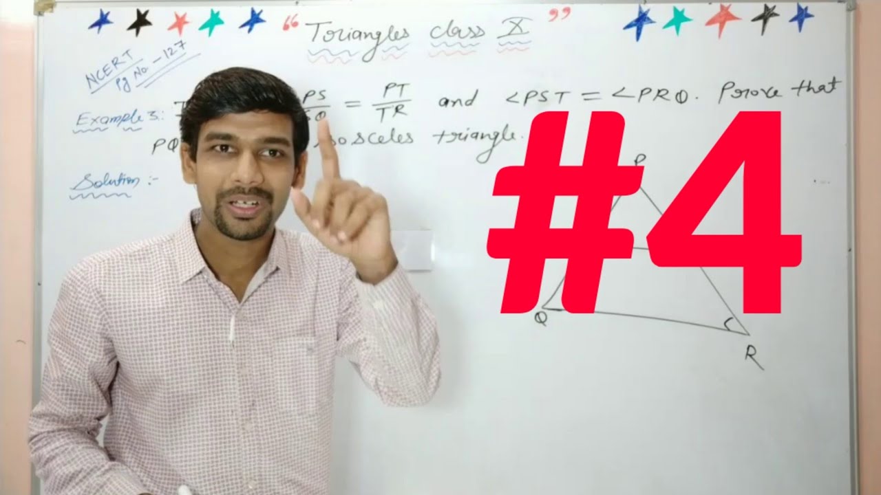 Triangles class 10 full concept | solved example 1 example 2 example 3 ...