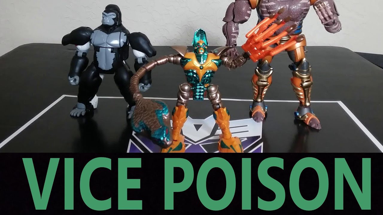TransArt BWM-13 Beast Wars Predacon Quickstrike - YouTube